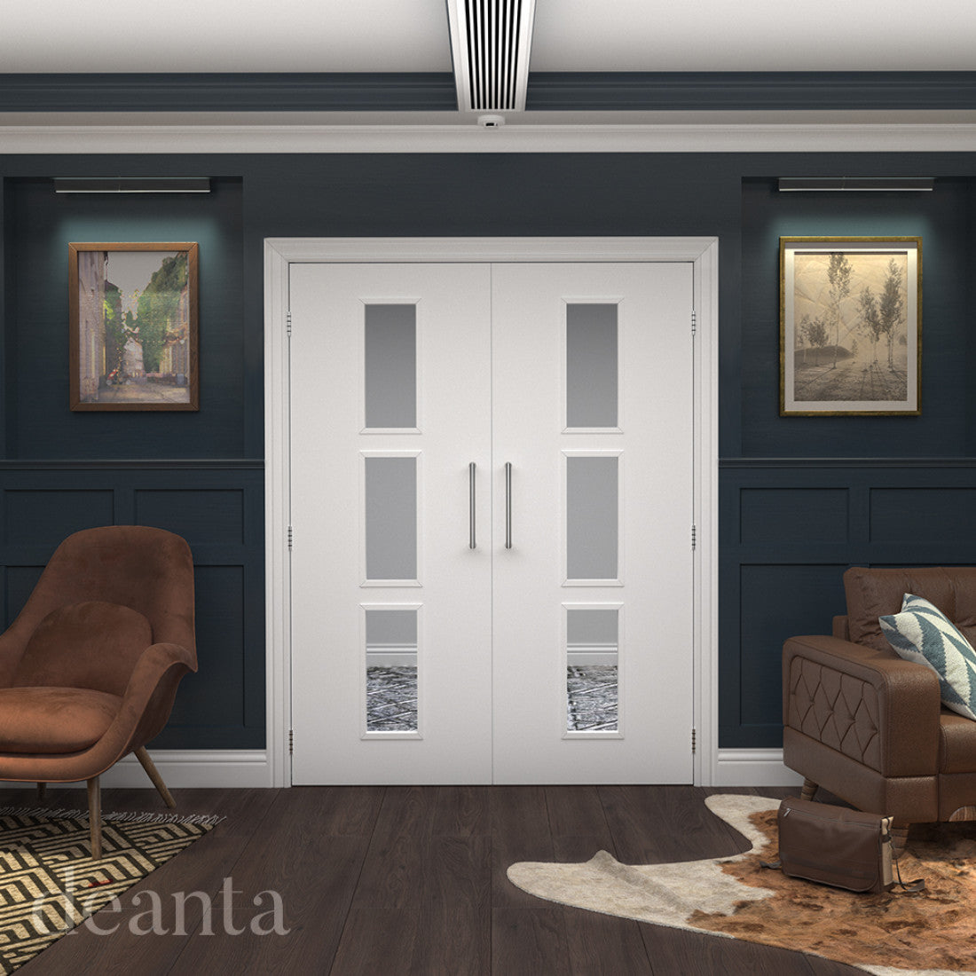 Flush White Primed | Interior Door – Interior Doors