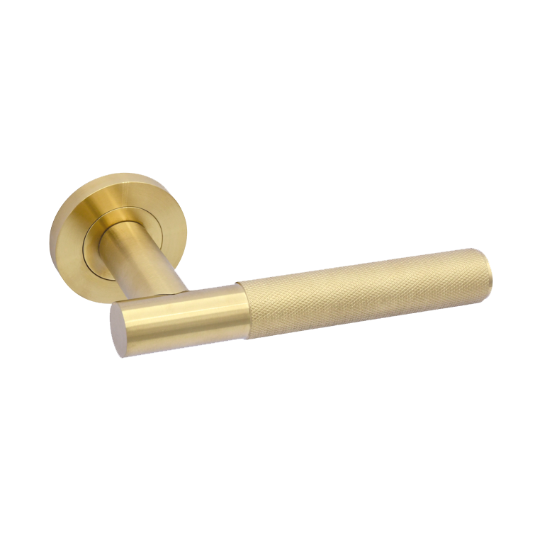 Lugano Satin Gold Privacy Hardware Pack – Interior Doors
