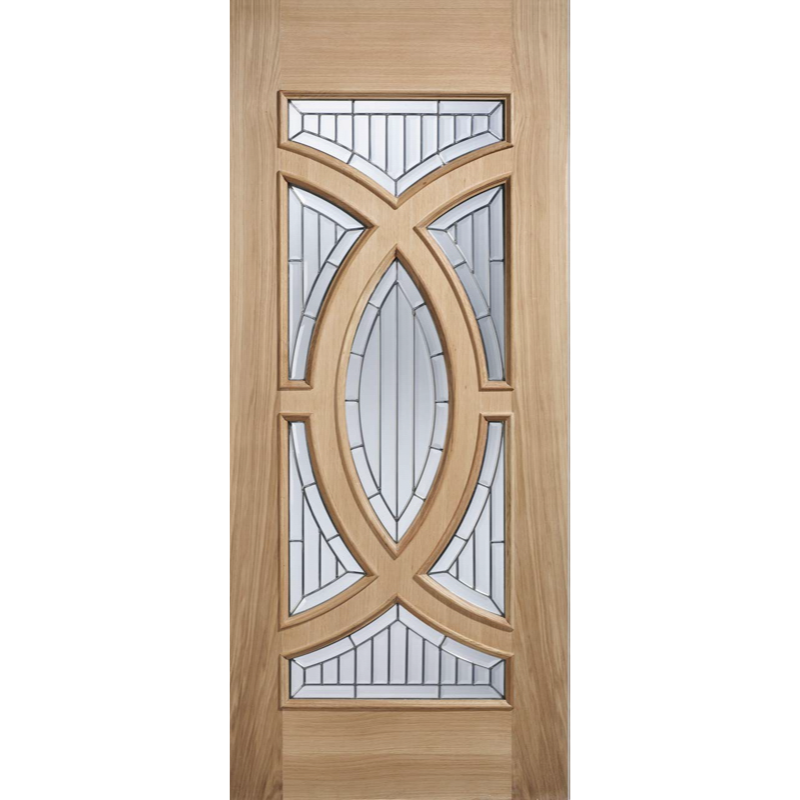 Majestic Oak IG Zinc Entrance Door – Interior Doors