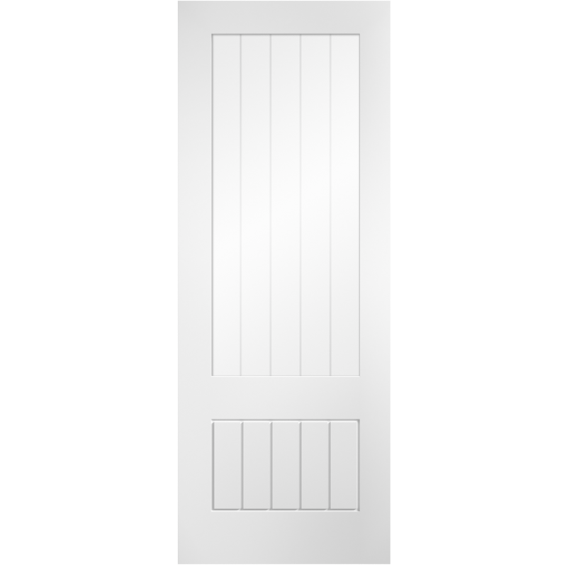 Mexicano 1 Light 3/4 Glazed White Primed – Interior Doors