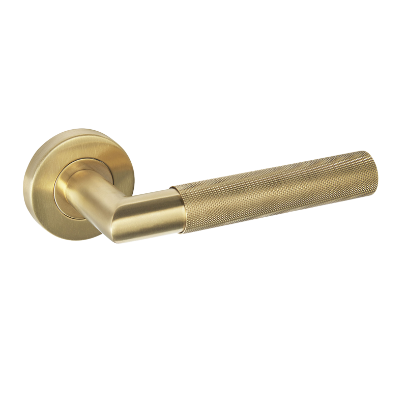 Zurich Satin Gold Privacy Hardware Pack – Interior Doors